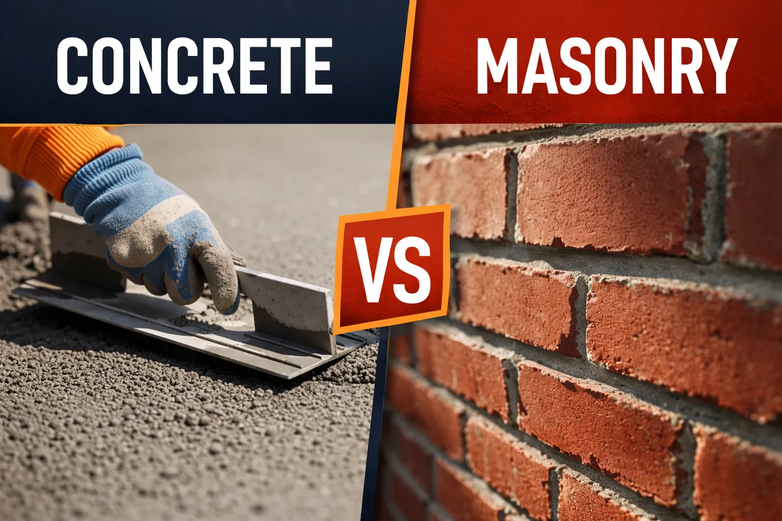 Think They’re Identical? Find Out: Is Masonry The Same As Concrete ...